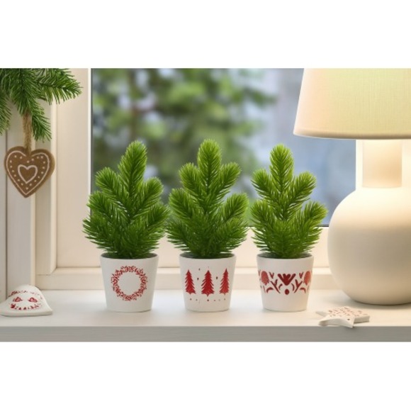 IKEA | Holiday | Ikea Vinterfint Artificial Christmas Tree 3pack 2 ...